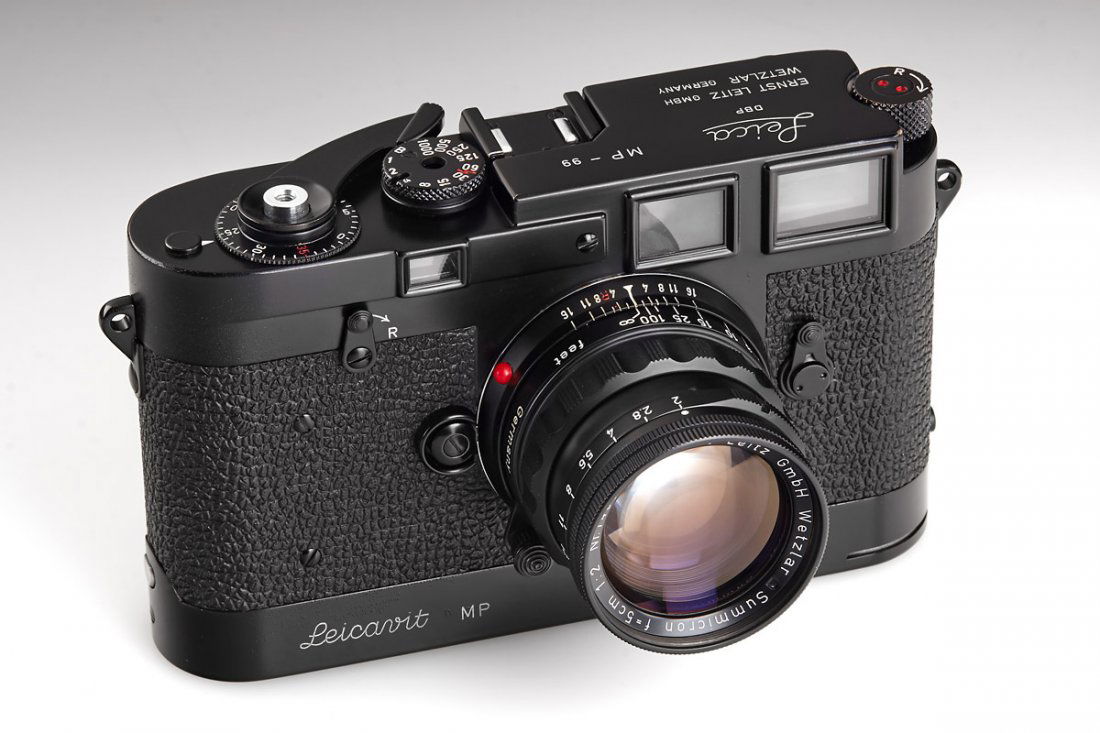 Leica MP black paint, 1957, no.MP-99 - May 23, 2014 | Leitz ...