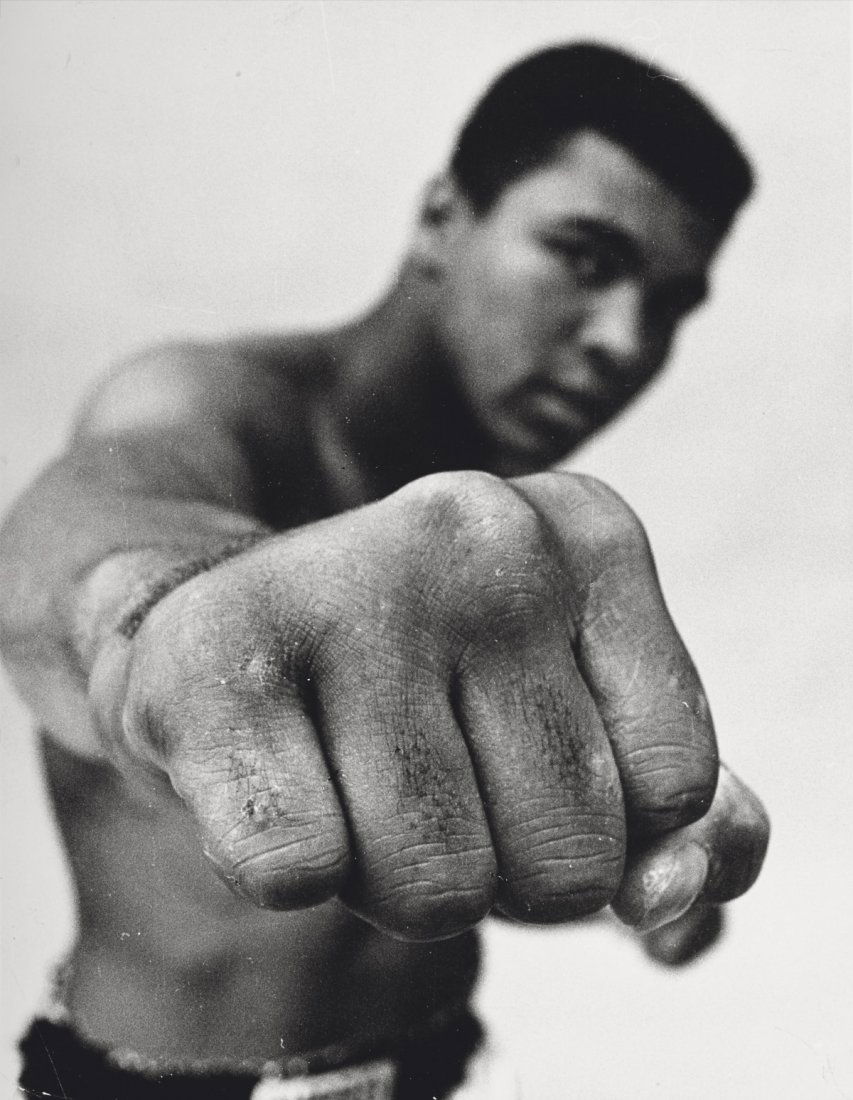 THOMAS HOEPKER (* 1936) Muhammad Ali, Chicago 1966 - May 23, 2014 ...