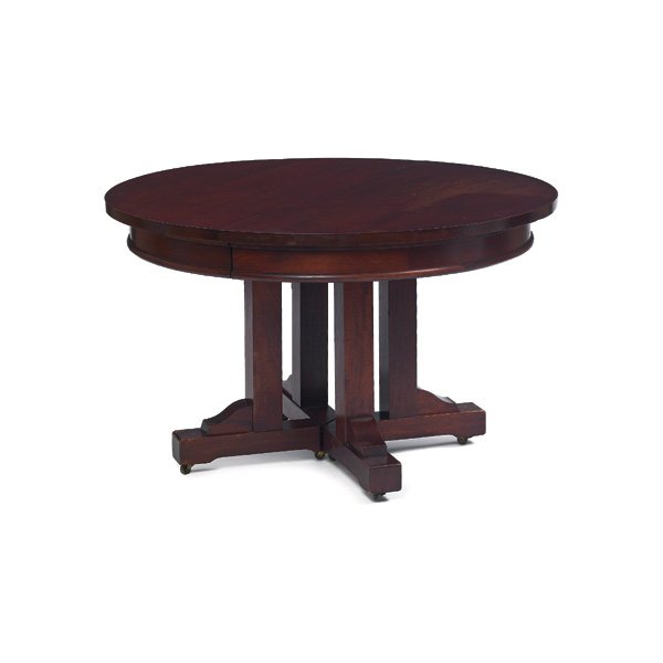 4: Roycroft dining table, #0112