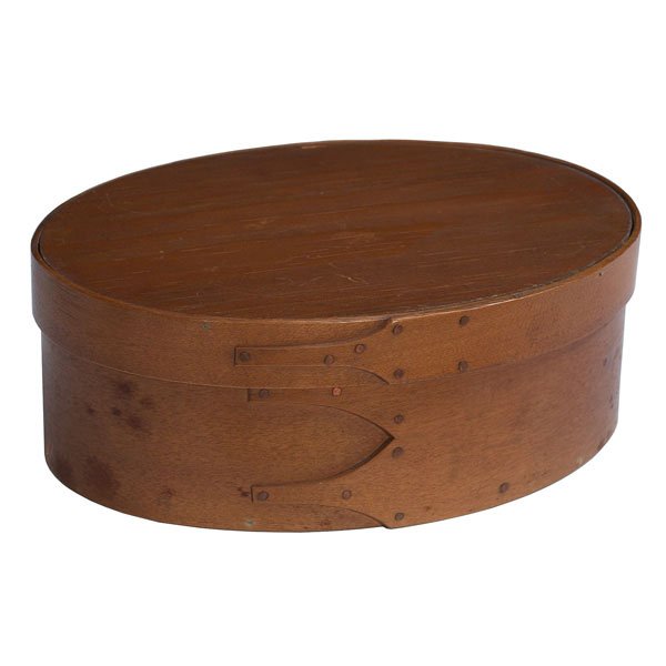 629: Shaker Box, Oval Two Finger Form