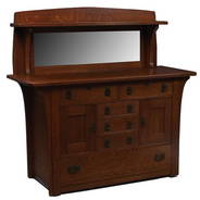 Limbert Long Corbel Mirrored Sideboard c1910 - Dec 12, 2020 ...