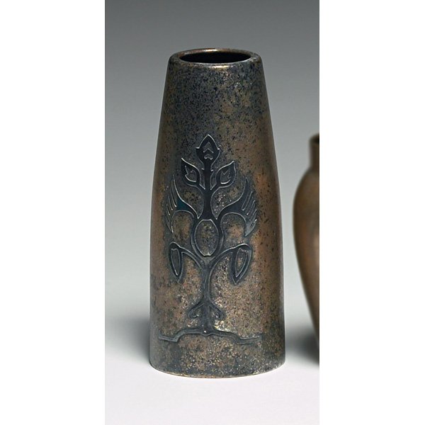 Silver Crest Vase, Bronze