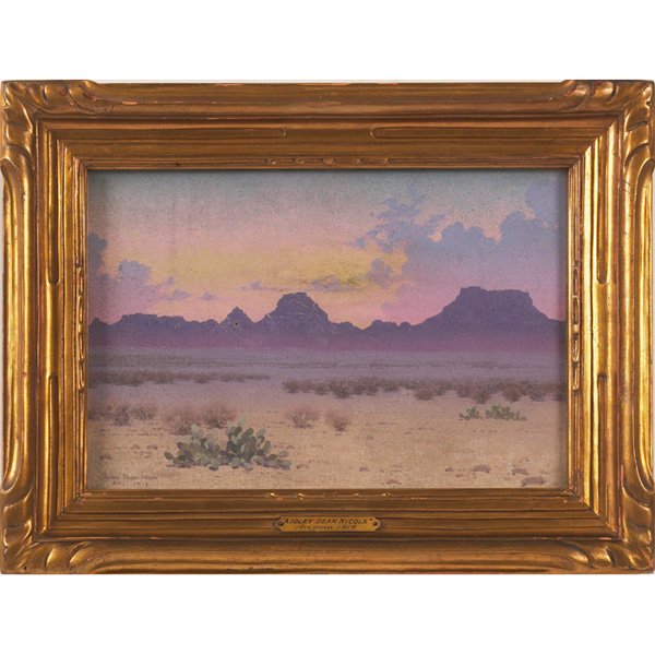 671: Audley Dean Nichols, "Arizona," oil