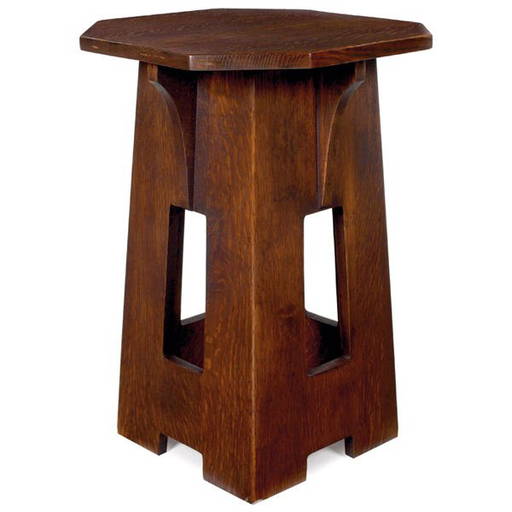 Limbert Tabouret, #251, Cut Corner Top