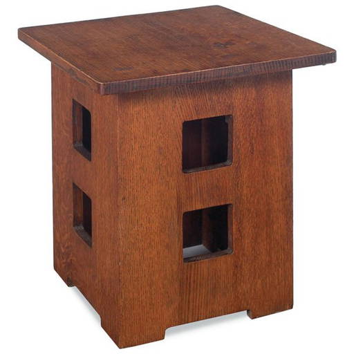 13: Limbert tabouret, #234, square top - Dec 07, 2008 | Treadway Toomey ...