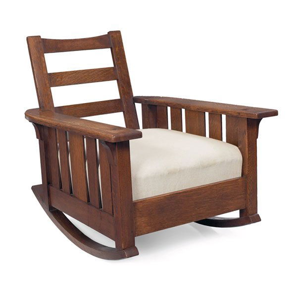 116: Limbert rocker #842, deep form