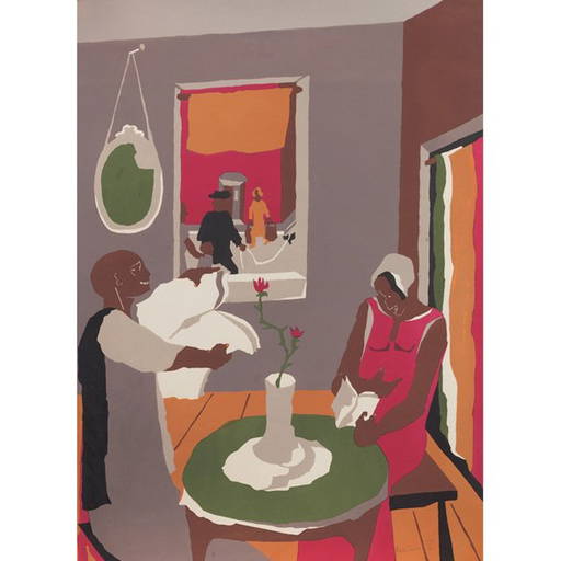 Jacob Armstead Lawrence, Aspiration, Lithograph