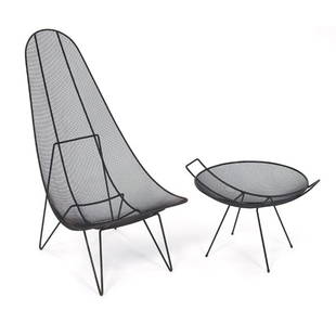 968: Sol Bloom Scoop chair and Catchall magazine basket