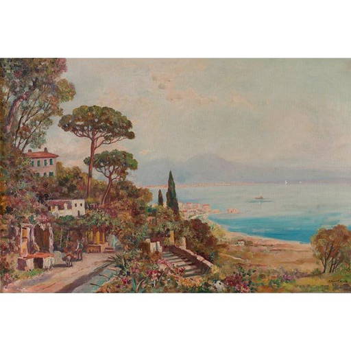 John Califano, Bay Of Naples, Oil