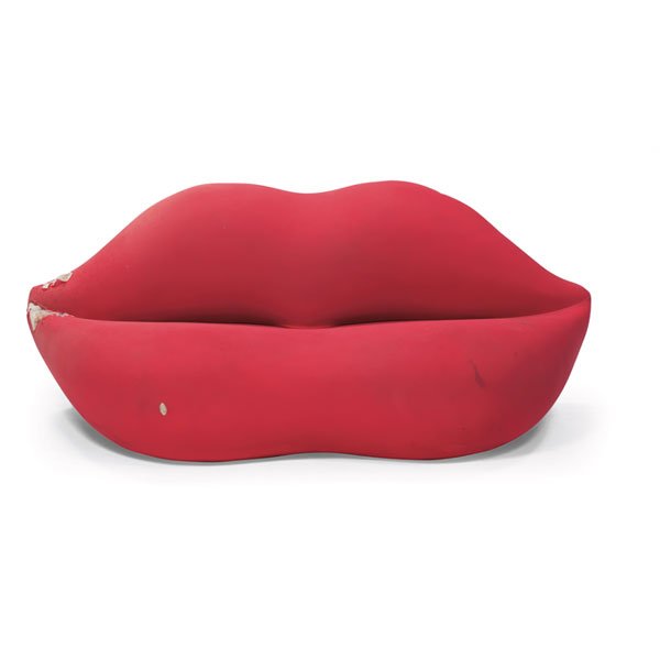 Studio 65 "marilyn" Sofa, By Gufram, Italy
