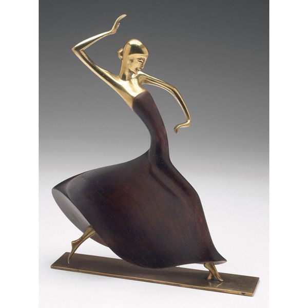Hagenauer sculpture, brass and wooden dancer - Sep 15, 2012 | Treadway ...