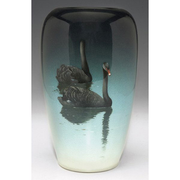 2: Rookwood vase, black Iris Glaze, Carl Schmidt, 1907 - Dec 01, 2012 ...
