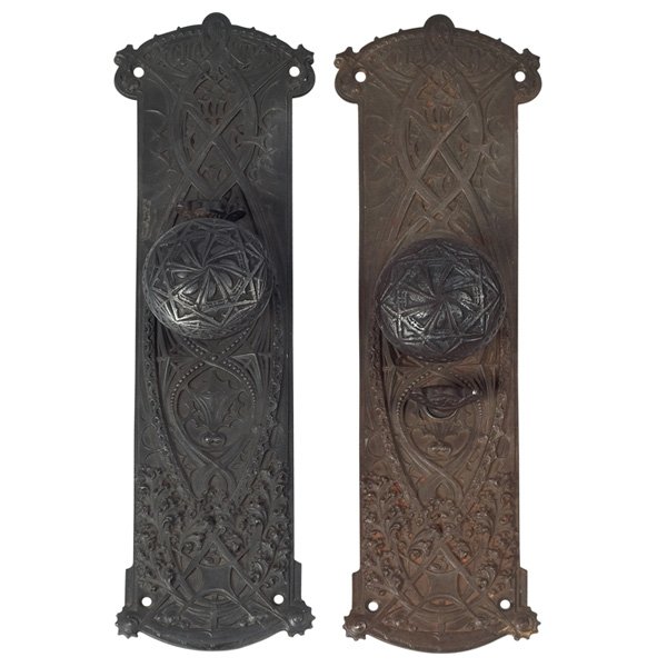 Louis Sullivan door knobs and back plates