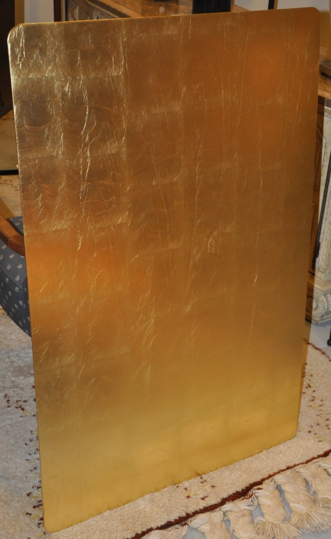 Eames Anniversary coffee table gold leaf Herman Miller