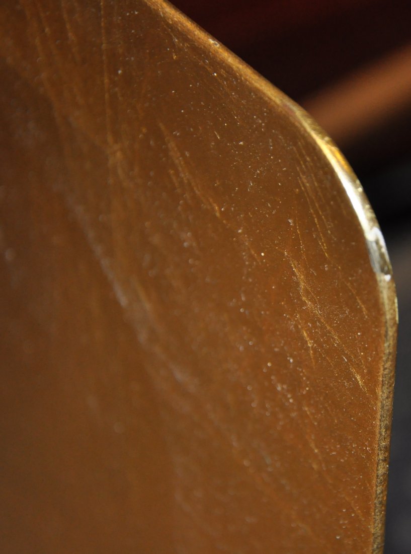 Eames Anniversary coffee table gold leaf Herman Miller