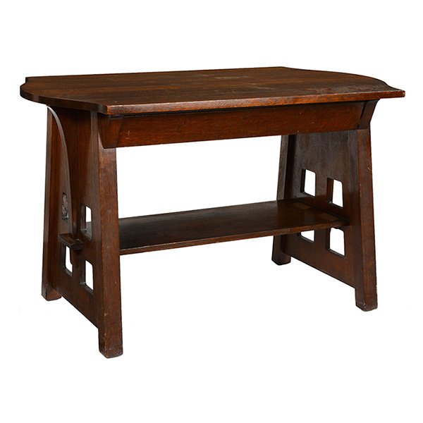 Limbert turtle-top table, 153 - Jun 01, 2014 | Treadway Toomey Auctions ...