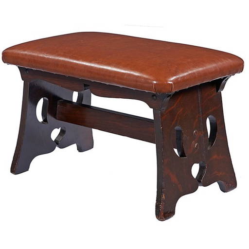 Limbert Cricket Stool, #248 1/2, Grand Rapids, Mi, Oak,