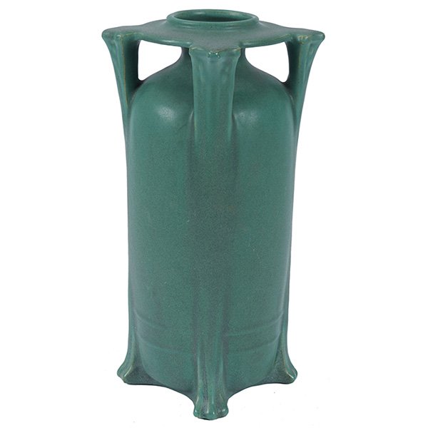 Teco, Nelson Max Dunning (1873-1945), designer, vase, - Mar 07, 2015 ...