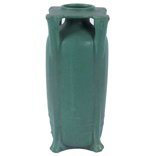 Teco, Nelson Max Dunning (1873-1945), designer, vase, - Mar 07, 2015 ...