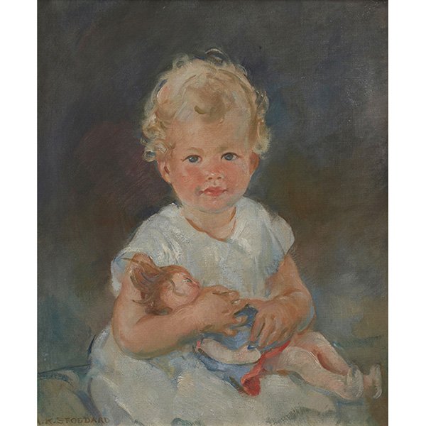 Alice Kent Stoddard, (American, 1883-1976), Girl with - Mar 07, 2015 ...
