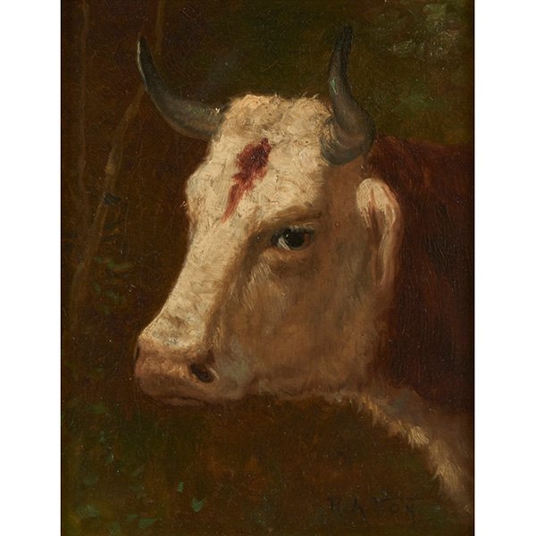 Robert Atkinson Fox, (american, 1860 1935), Head Of A