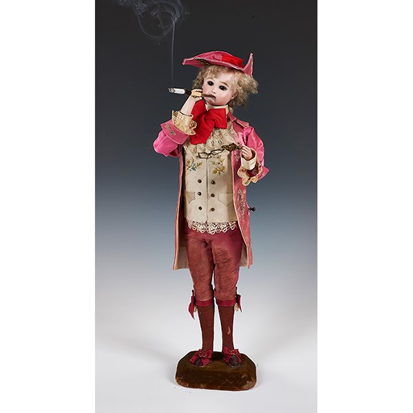 Leopold Lambert (1854 1935) Marquis Fumeur Automaton,