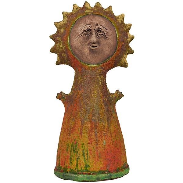 Stan Bitters large Sun People Person, 26"h - Dec 03, 2016 | Treadway ...