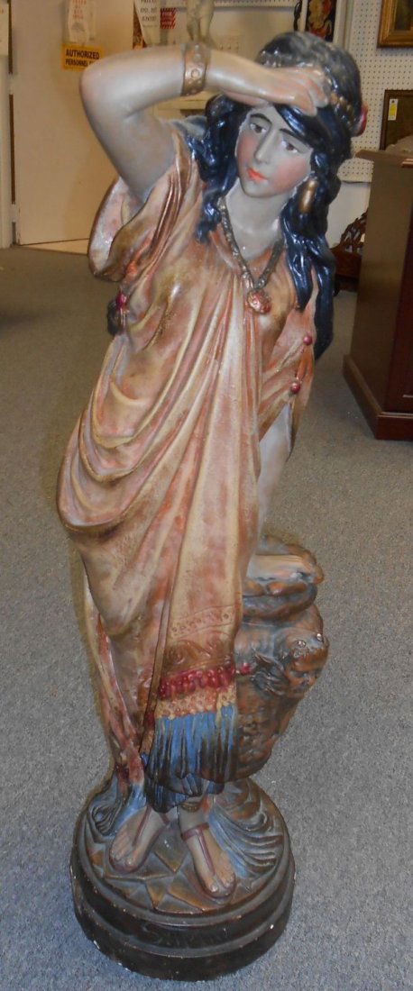 Vintage Sculpture of Sapho / Sappho