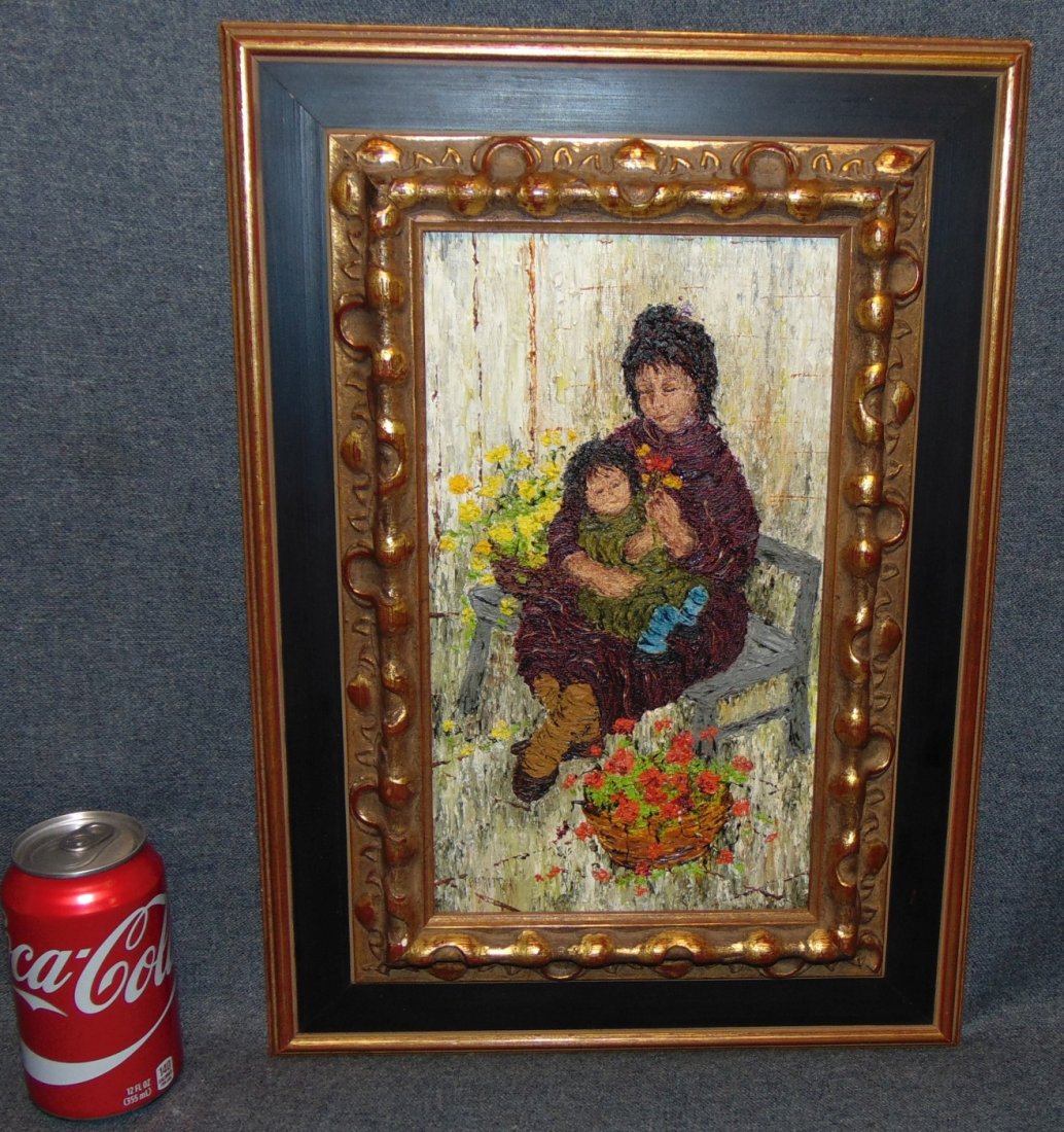 Original Oil on Canvas by Mildred Barrett
