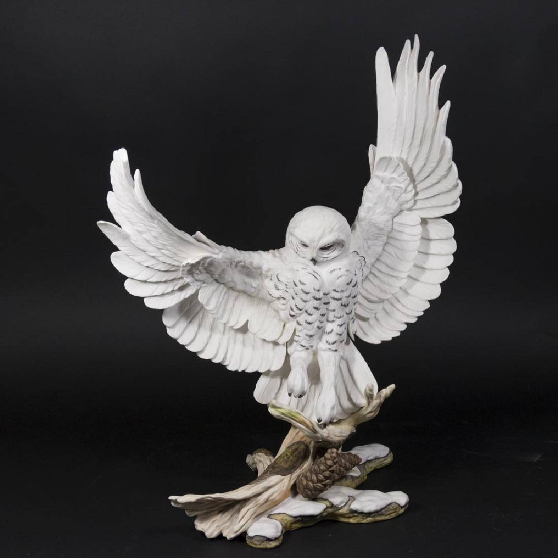 Boehm Porcelain Snowy Owl