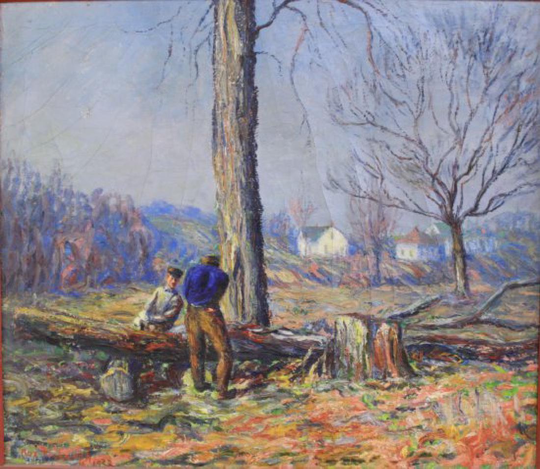 Roy Trobaugh, Cutting Trees