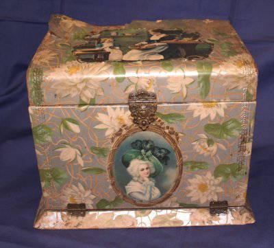 19th C. Moustache Box