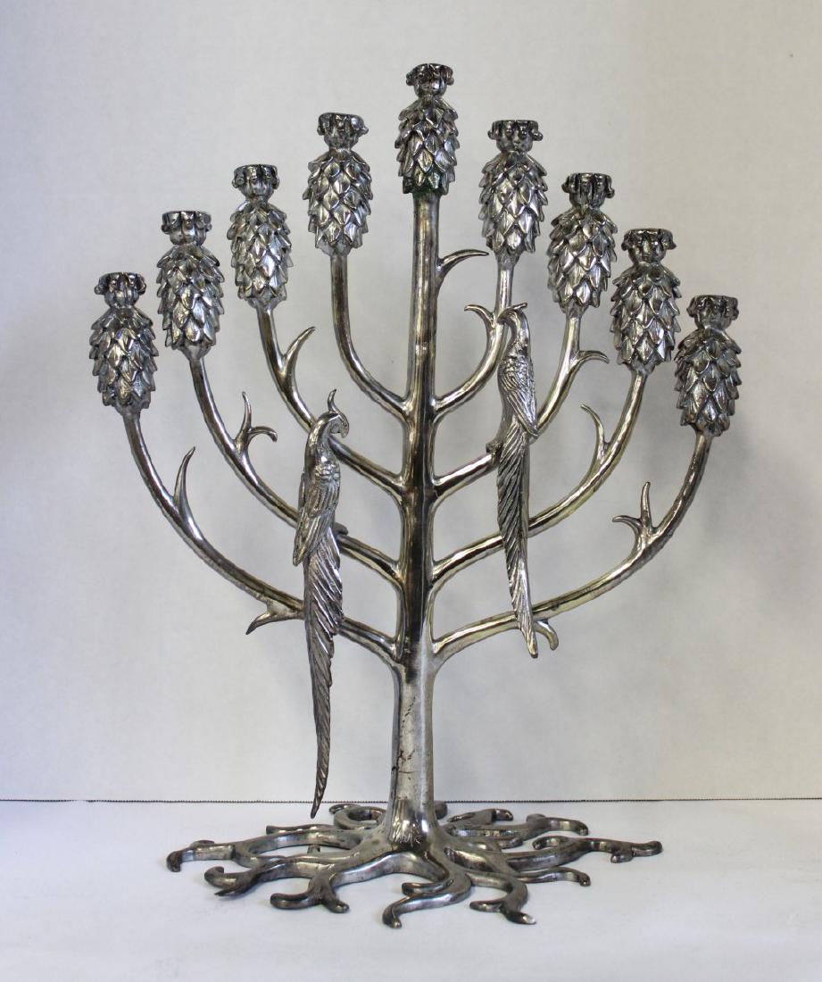 Erte, French (1892-1990), Bronze Menorah "Tree Of - Aug 11, 2019 ...