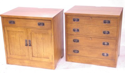 227: Four Oak Stickley File Cabinets - Apr 27, 2008 | Time & Again ...