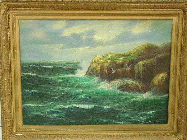 Oil painting signed F. Schneider - Apr 10, 2010 | Time & Again Auction ...