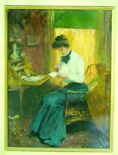 780: Oil painting on canvas signed Warren B. Davis - Sep 16, 2010 ...