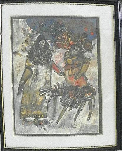 Theodor Tobiasse Lithograph