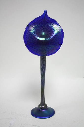 Vandermark Jack In Pulpit Art Glass Vase