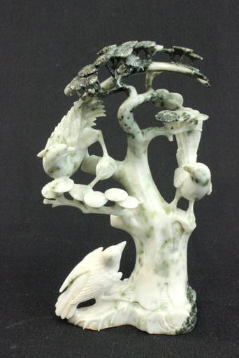 Chinese Green Stone Sculpture