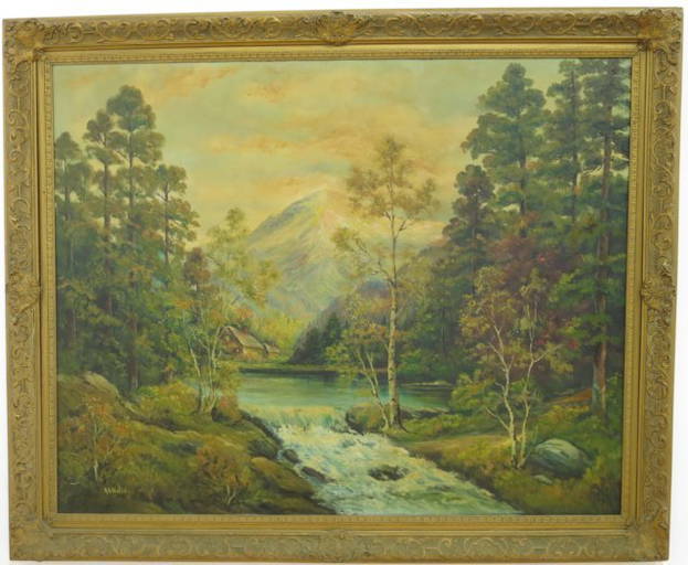 R.g. Welsch, Mountain Landscape