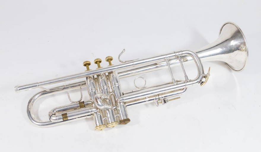 Stradivarius Vincent Bach Silver Trumpet
