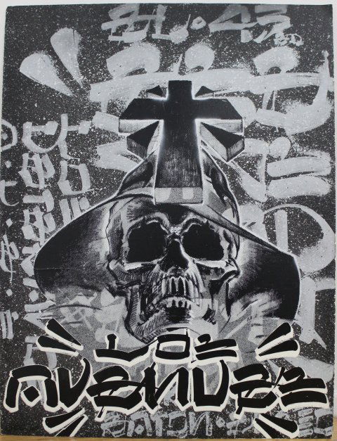 "chaz" Bojorquez, "los Avenues" 1987