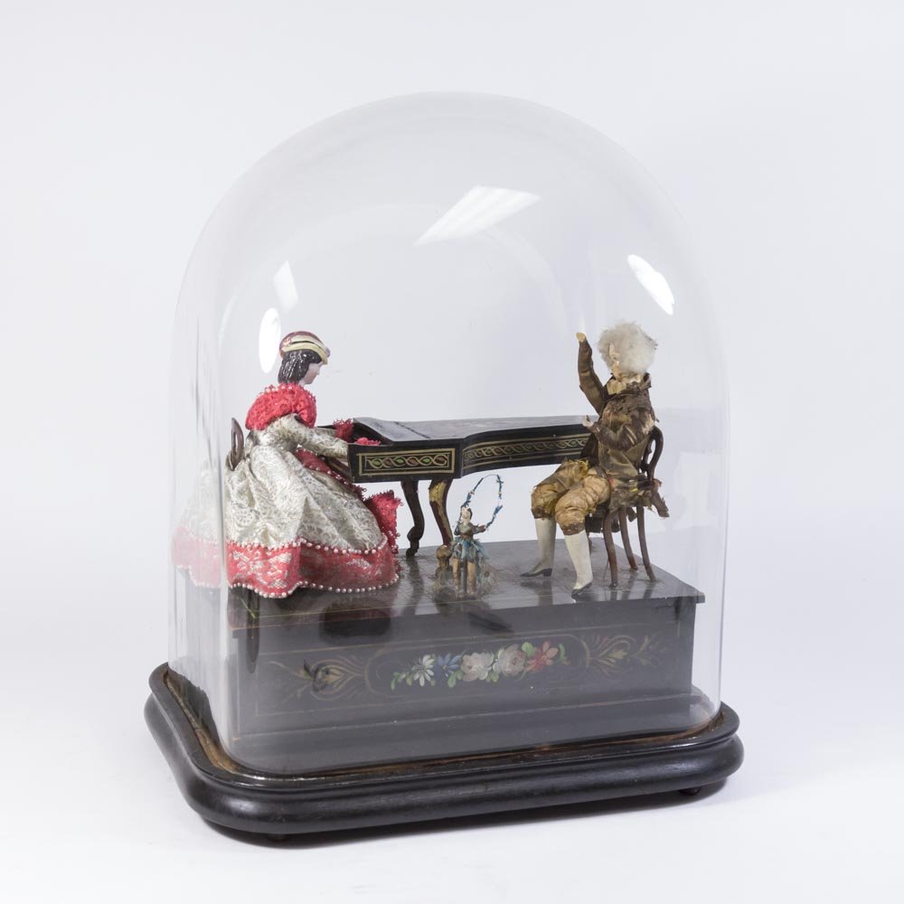 19th/Early 20th Century Automaton in Dome - Sep 13, 2016 | Time & Again ...