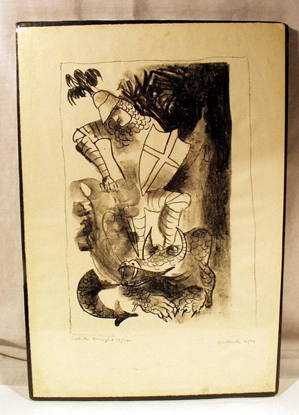 6039: 3 SIGNED Barbara Bullock LITHOGRAPHS RELIEF Print