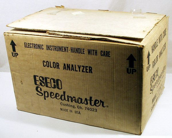 8050: Eseco Speedmaster COLOR DENSITOMETER Photographic