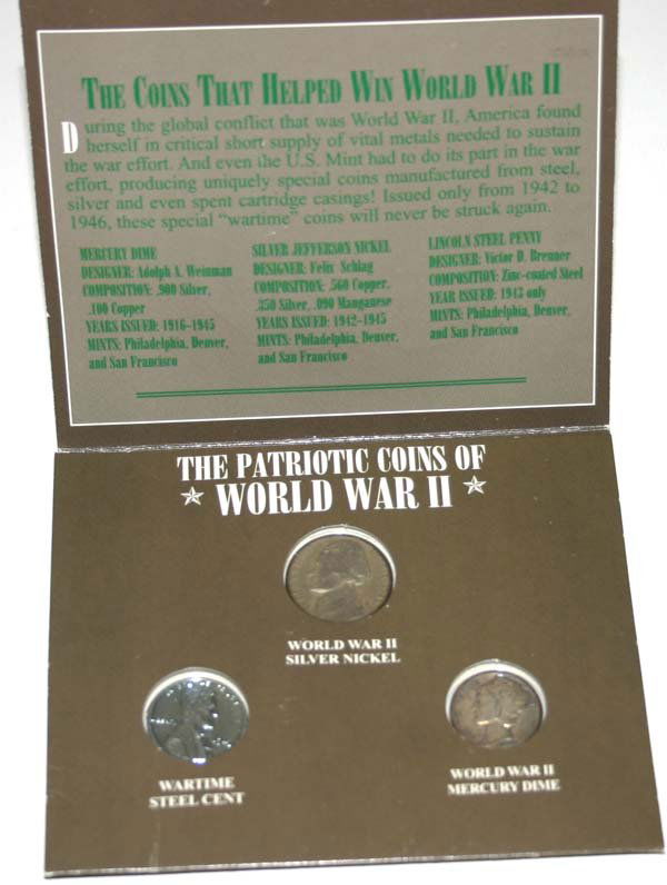 5173: THE PATRIOTIC COINS OF WORLD WAR II . - Jul 05, 2008 | Diamond ...