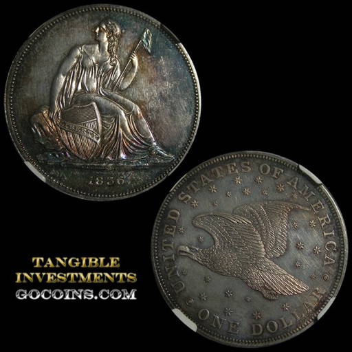 1836 $1 Original, Coin Alignment