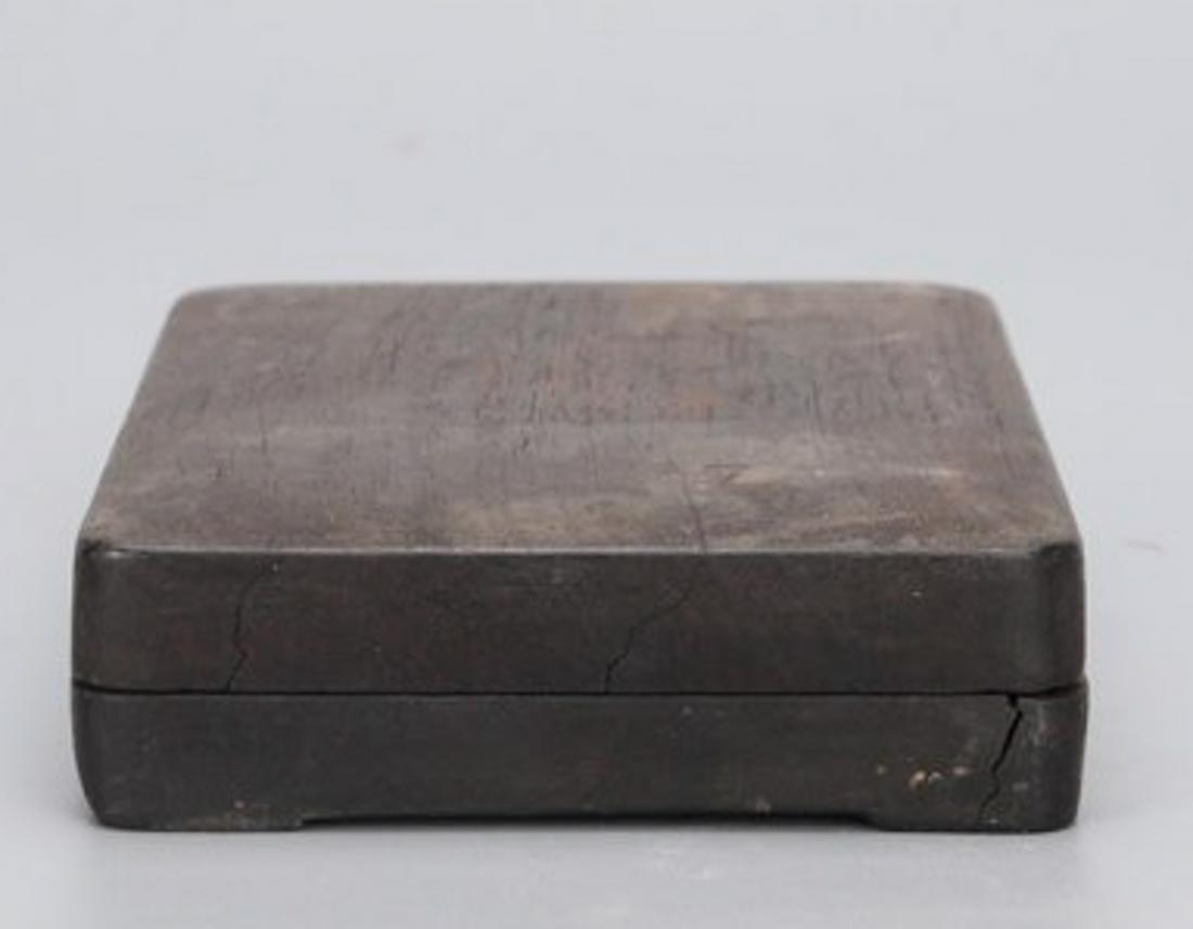 A DUAN STONE CARVED INK SLAB WITH RED WOOD BOX - Dec 18, 2019 | Empire ...