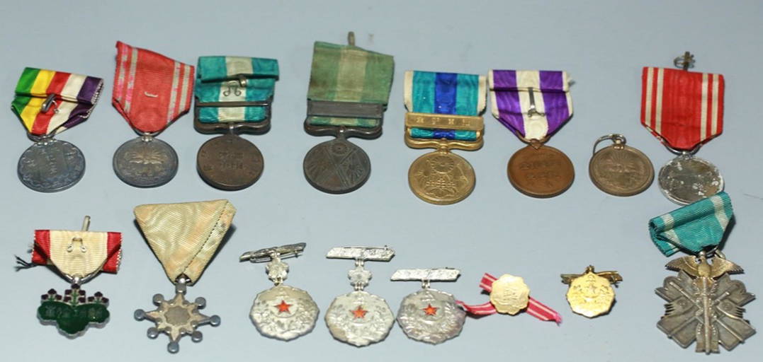 Set Of Copper Badges