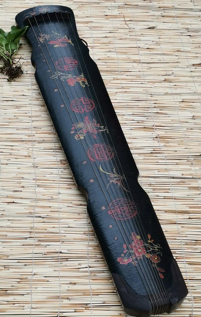 Tongmu Wood Carved Zither